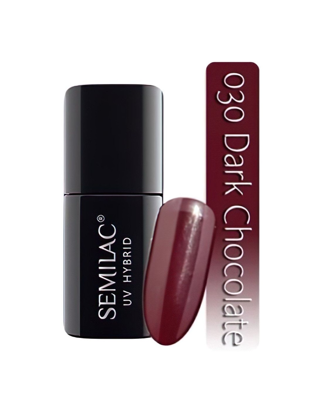 Semilac Uv Hybrid 100 Black Purple 7ml | HairMaker.Gr