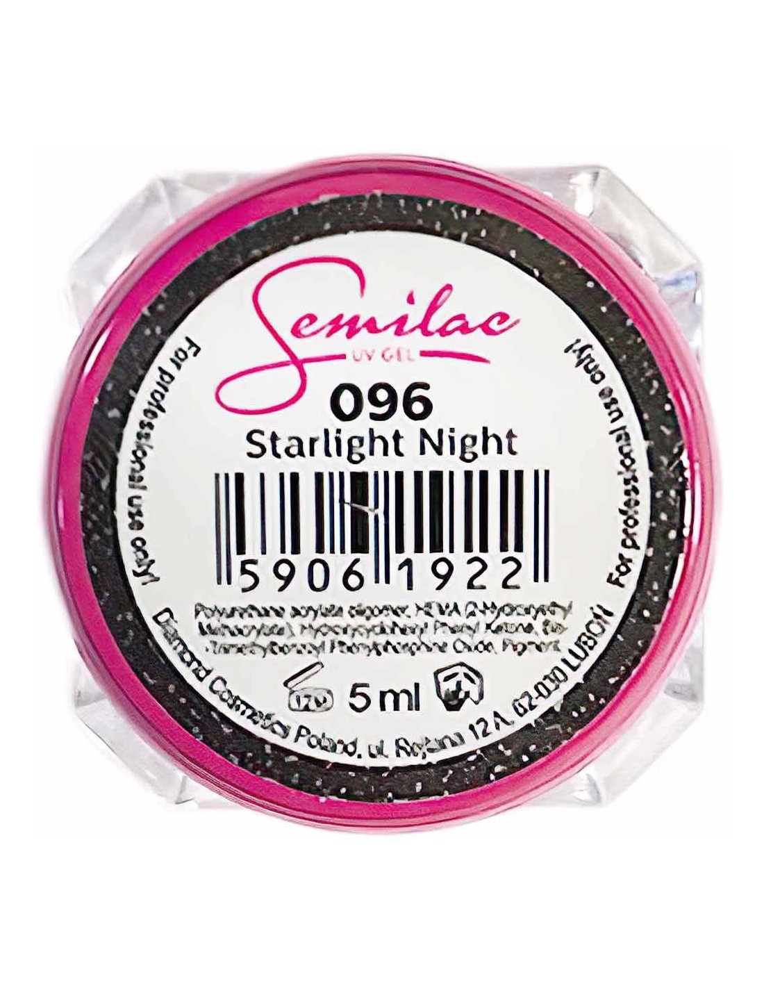 Uv Gel Semilac 096 Starlight Night 5ml | HairMaker.Gr
