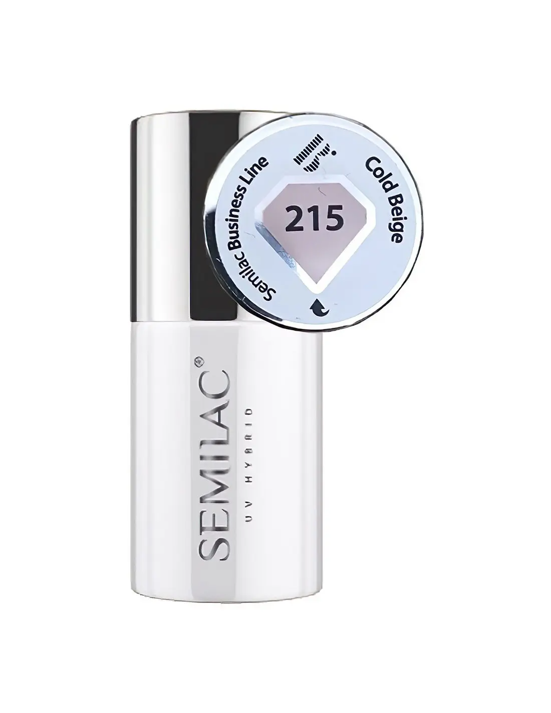 Uv Hybrid Semilac Business Line 215 Cold Beige 7ml | HairMaker.Gr