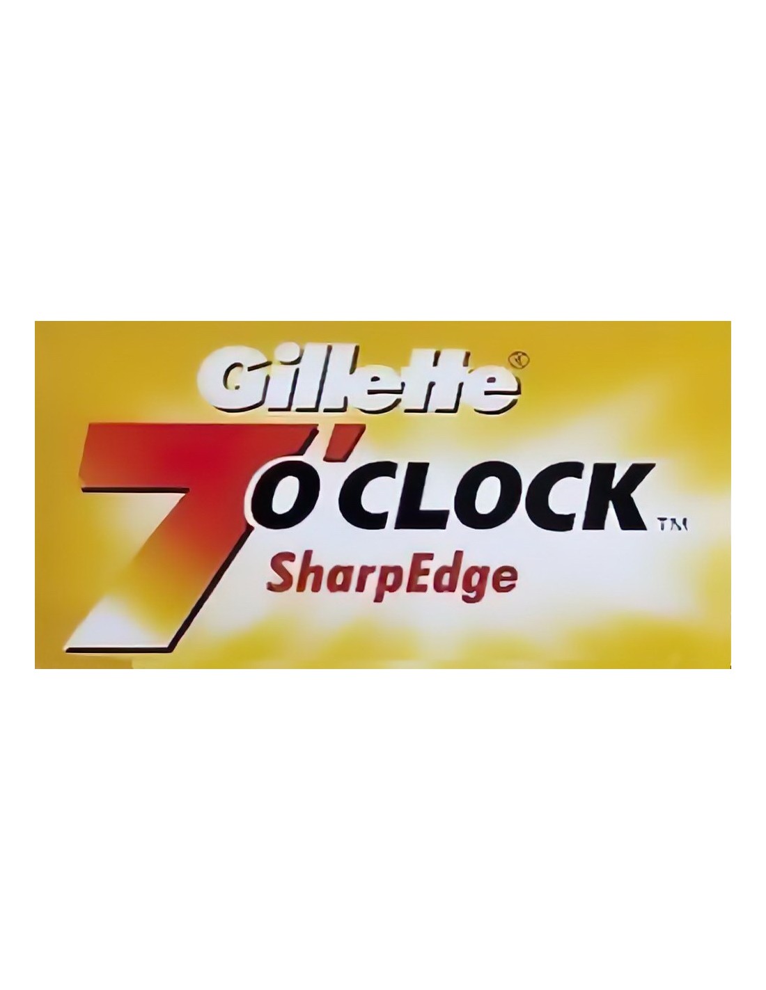 5 Λεπίδες Ξυρίσματος DE Gillette 7 O Clock Yellow | HairMaker.Gr