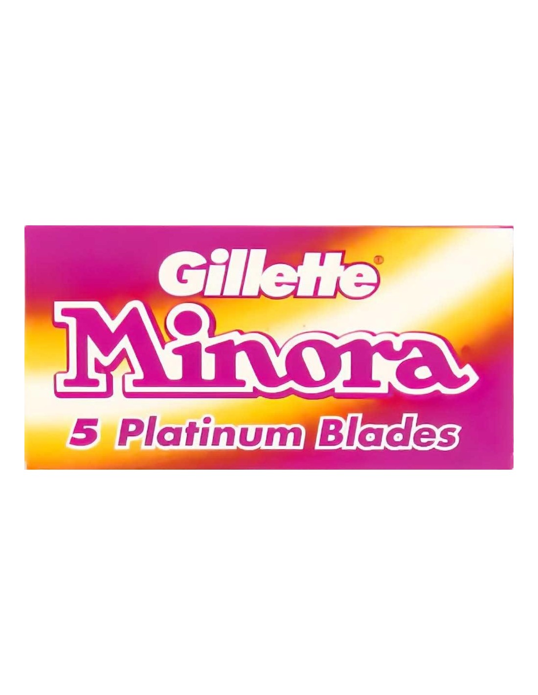 Ξυραφάκια Υψηλής Ποιότητας Gillette Minora - 5 Ξυραφάκια| HairMaker.Gr