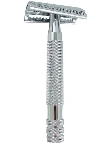RazoRock German 37 Slant Razor - Barber Pole | HairMaker.Gr