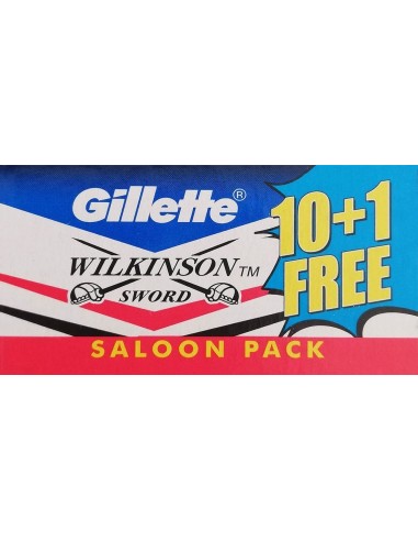 Gillette Wilkinson Sword Saloon Pack 10+1 Blades | Hairmaker.Gr