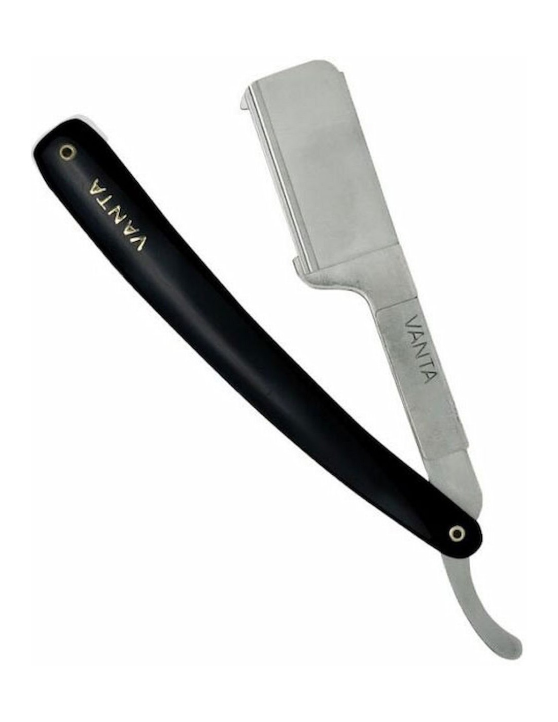 Vanta shavette RA111 Black Sliding With Entire Blade | HairMaker.Gr